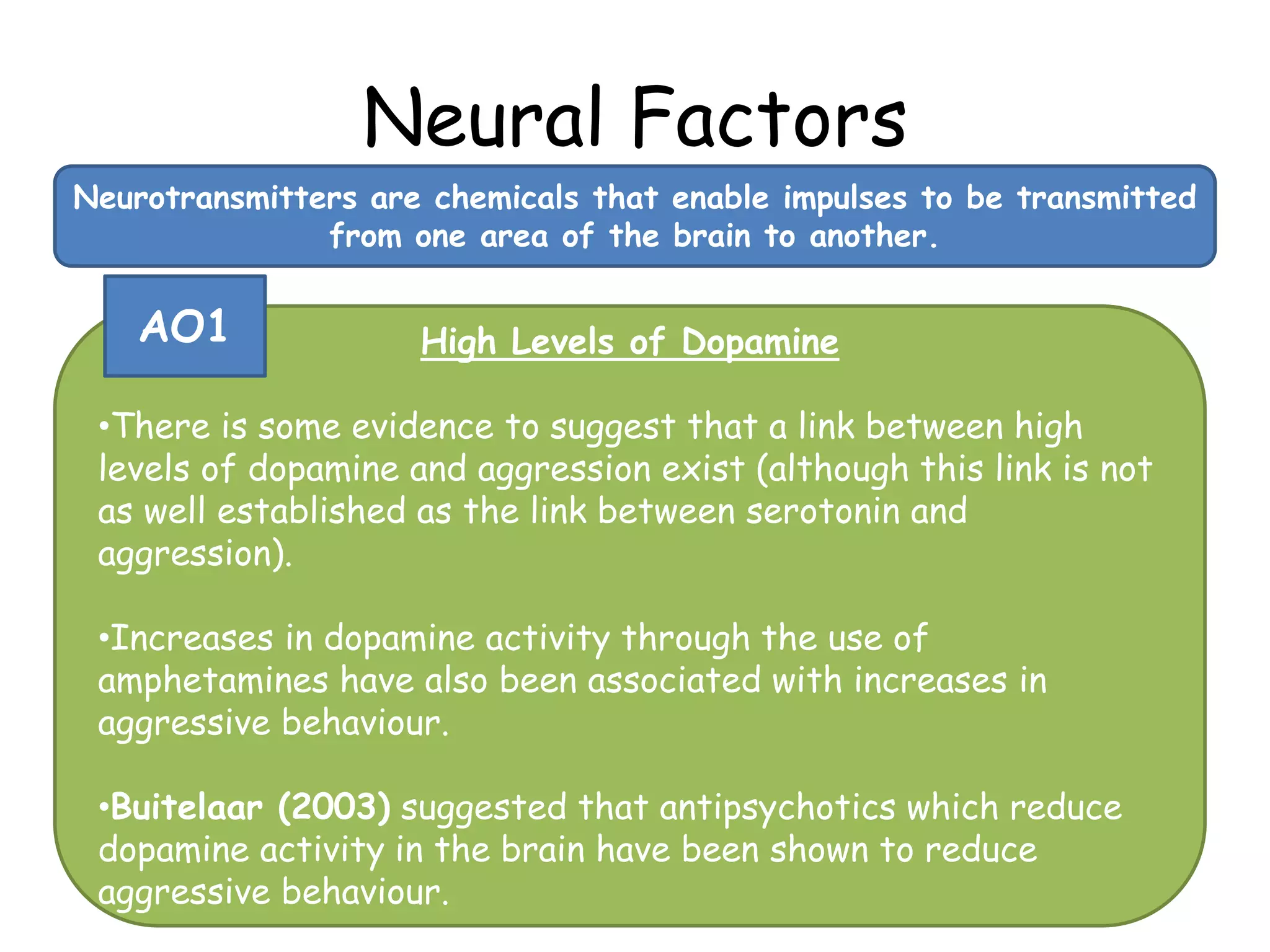 The role of neural and hormonal factors in aggression | PDF