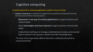 NLP in Cognitive Systems | PPTX