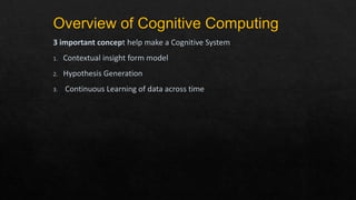 NLP in Cognitive Systems | PPTX