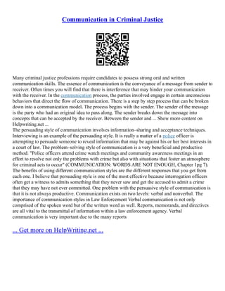 The Role Of Non Verbal Communication On Intercultural... | PDF