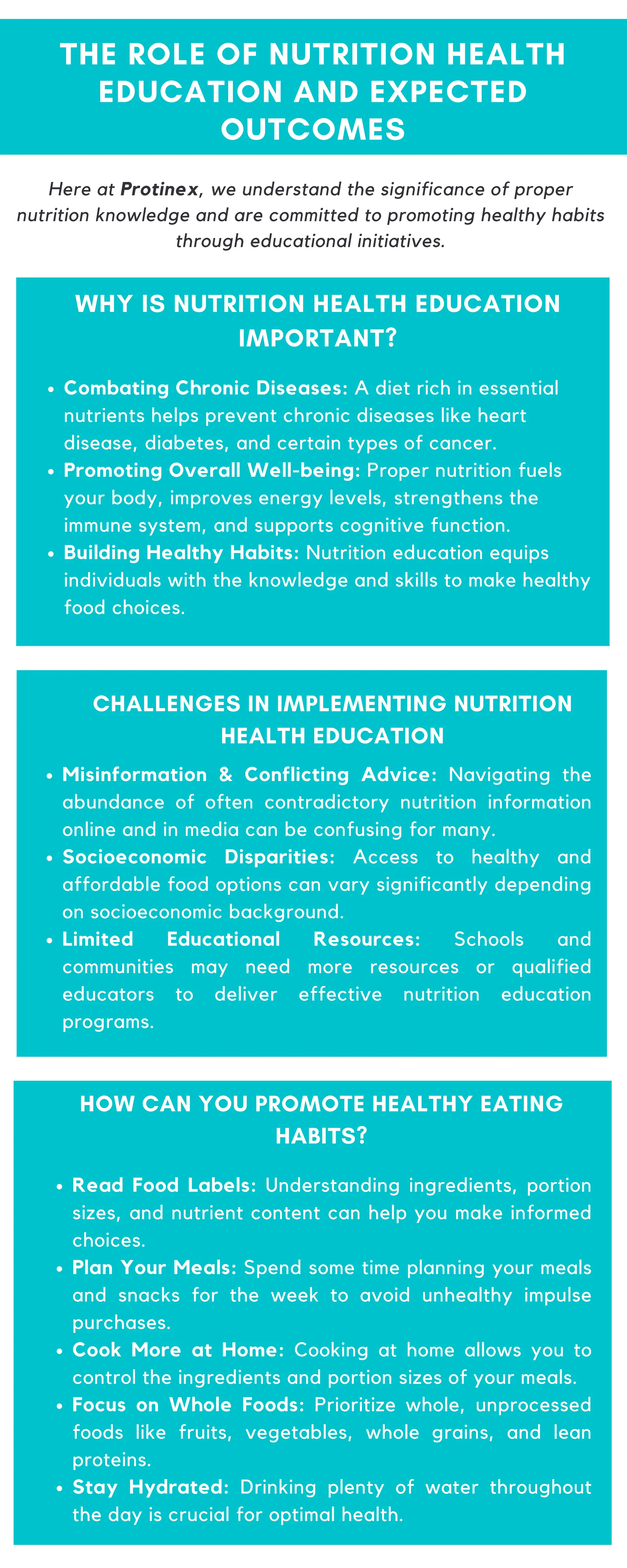 The Role of Nutrition Health Education and Expected Outcomes | PDF