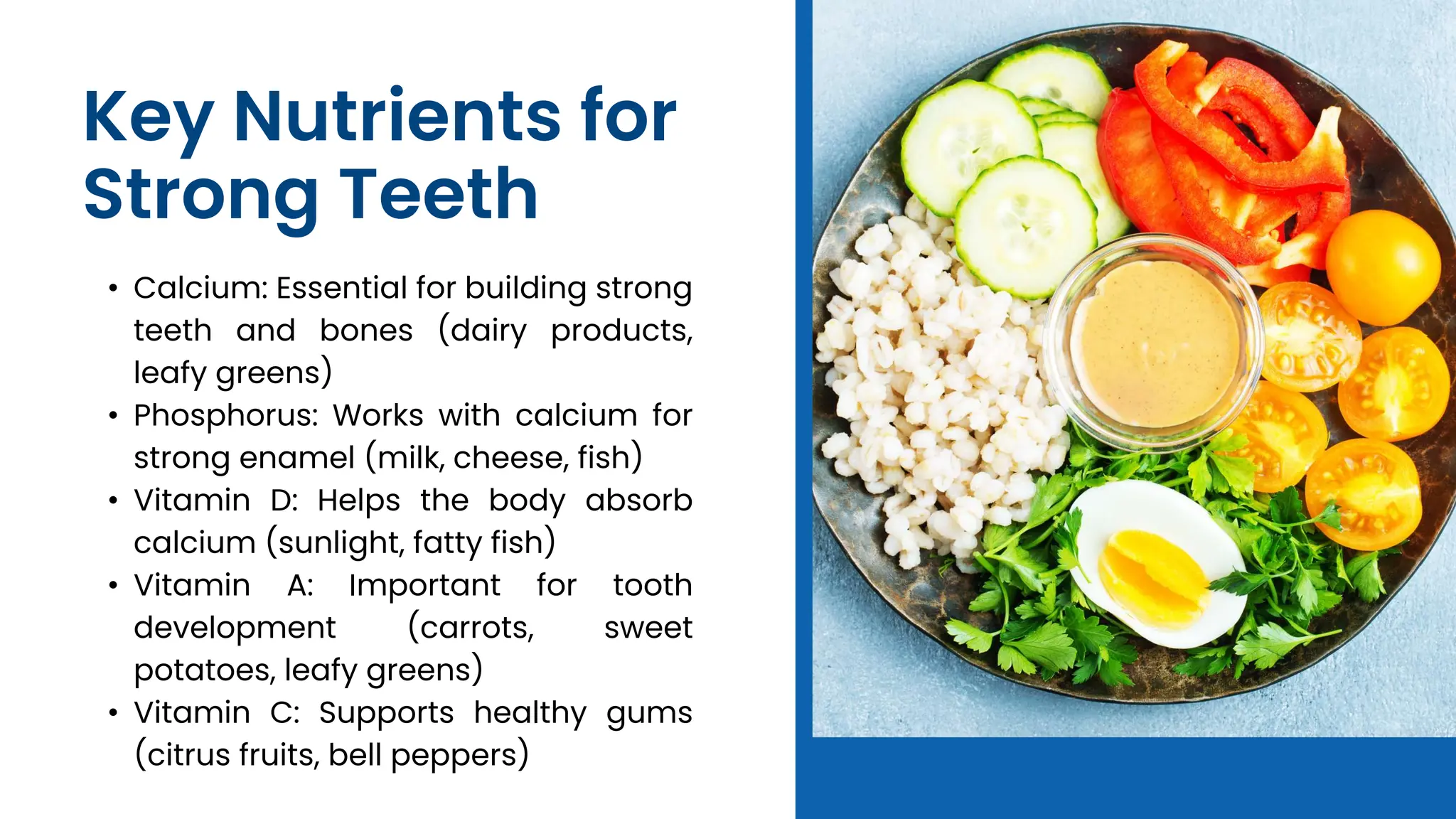 The Role of Nutrition in Children's Dental Health.pptx