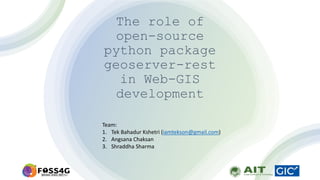 geoserver-rest in Web-GIS | PPT