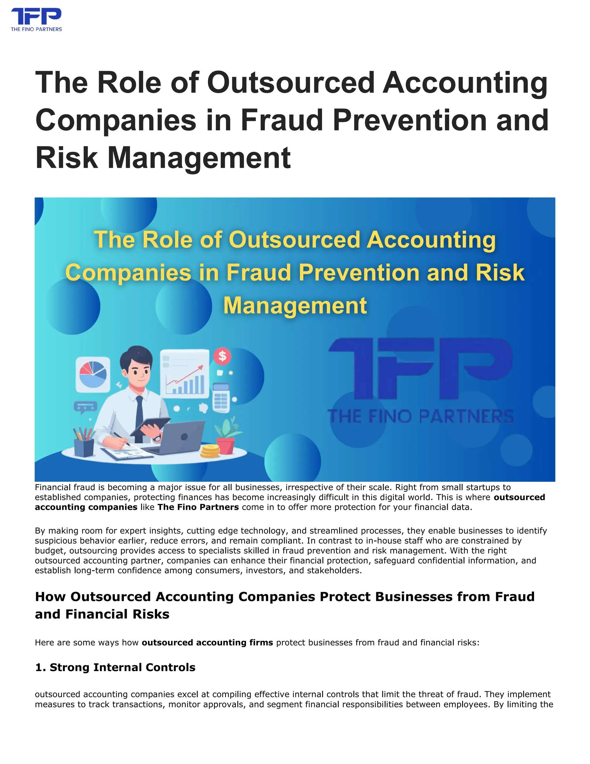 The Role of Outsourced Accounting Companies in Fraud Prevention and ...