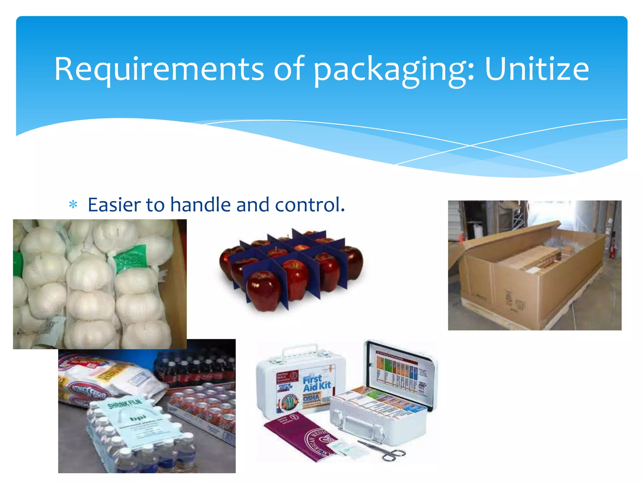The role of packaging in the supply chain | PPTX