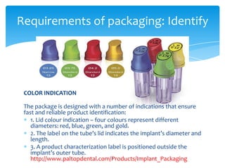 The role of packaging in the supply chain | PPTX