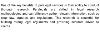 _The Role of Paralegal Services in Streamlining Legal Processes.pptx