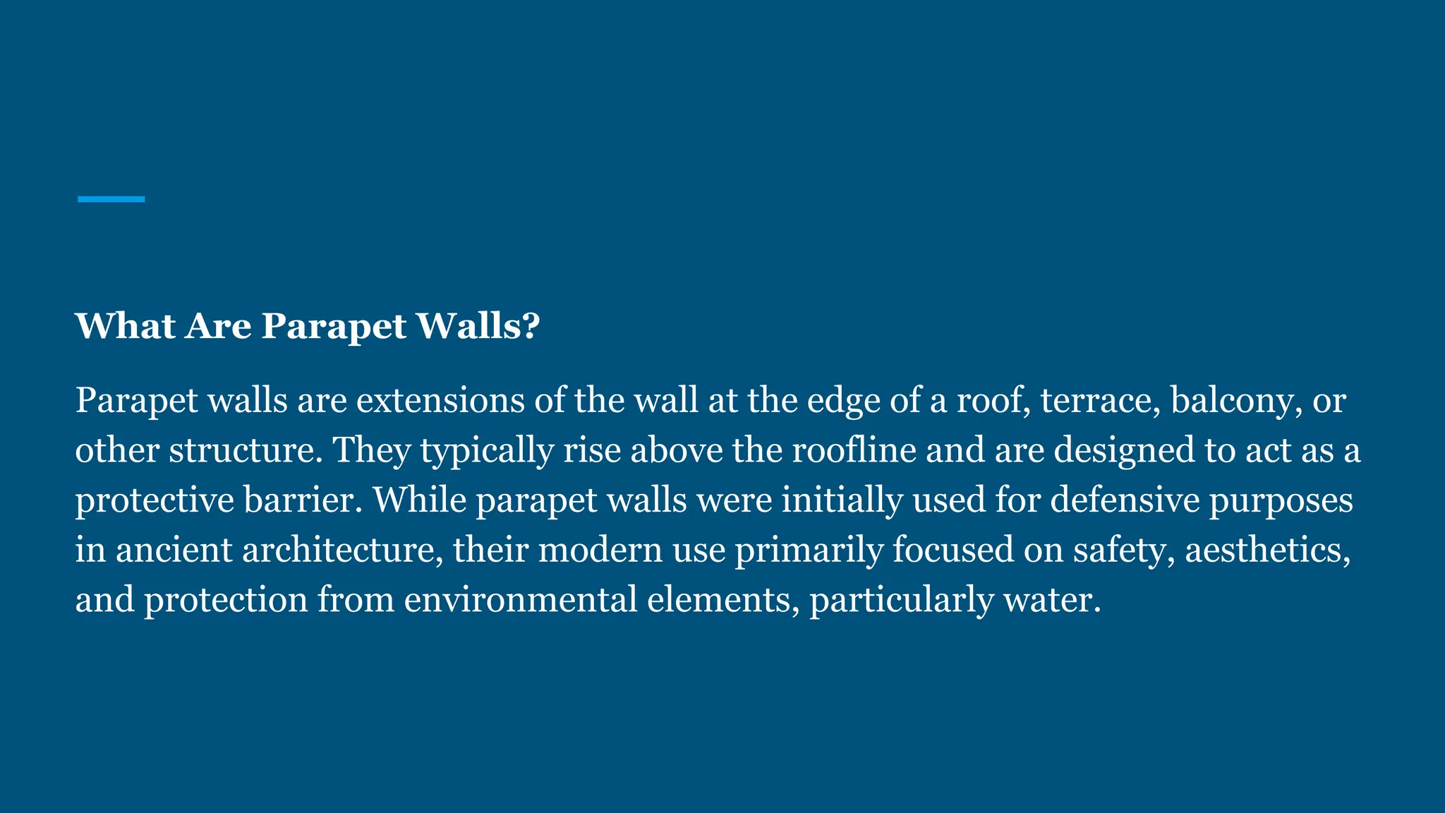 The Role of Parapet Walls in Preventing Water Damage.pdf