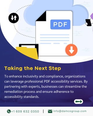 The Role of PDF Accessibility Services Advantages and Best Practices | PDF