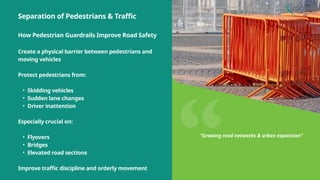 The Role of Pedestrian Guardrails in Safe Highway & Flyover ...