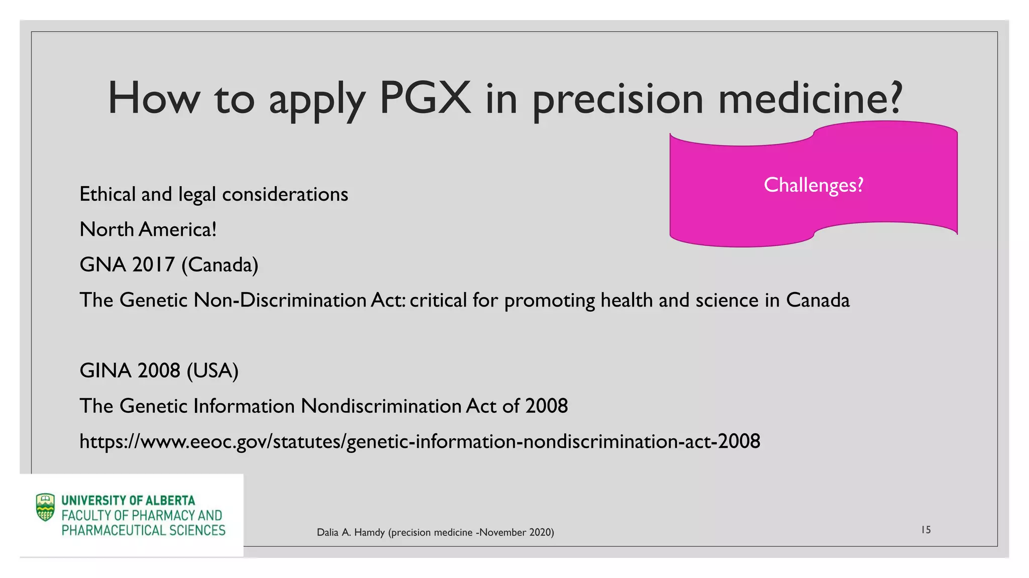 The role of pharmacists in personalization of therapy in light of ...