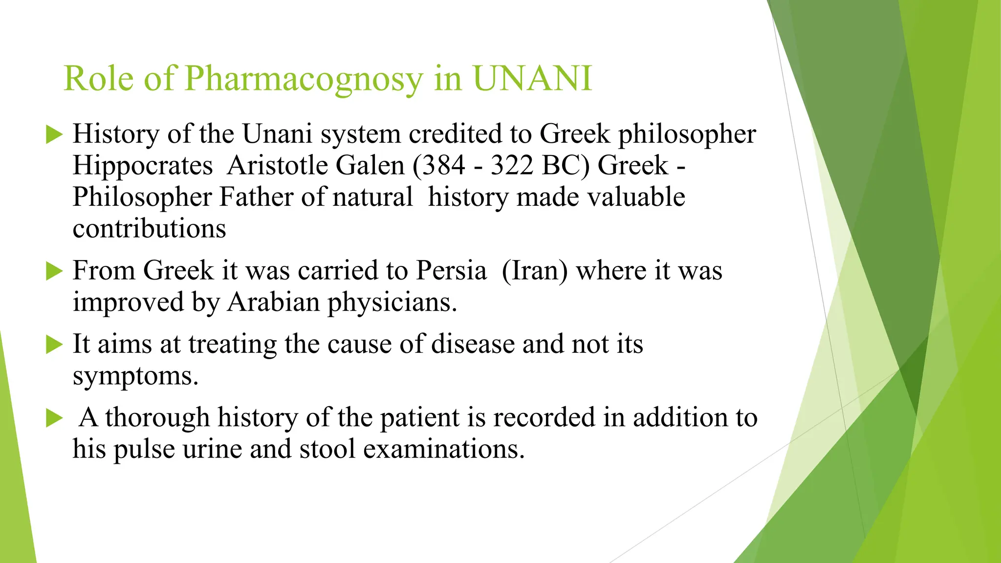 THE ROLE OF PHARMACOGNOSY IN TRADITIONAL AND MODERN SYSTEM OF MEDICINE.pptx