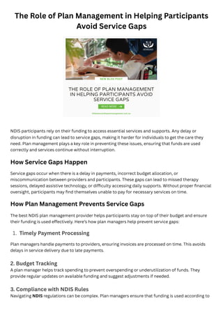 The Role of Plan Management in Helping Participants Avoid Service Gaps.pdf