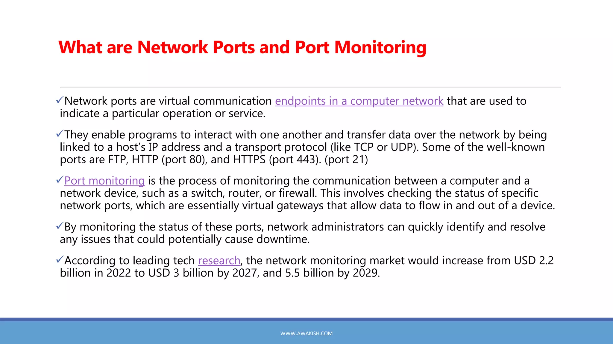 The Role of Port Monitoring for Network Uptime - March.pptx