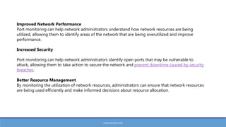 The Role of Port Monitoring for Network Uptime - March.pptx