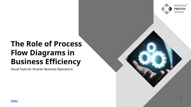 Streamlining Success: The Role of Process Flow Diagrams in Enhancing Business Efficiency | PPTX