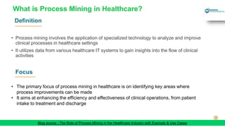 The Role of Process Mining in the Healthcare Industry | PPTX | Computer ...