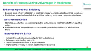 The Role of Process Mining in the Healthcare Industry | PPTX | Computer Software and ...