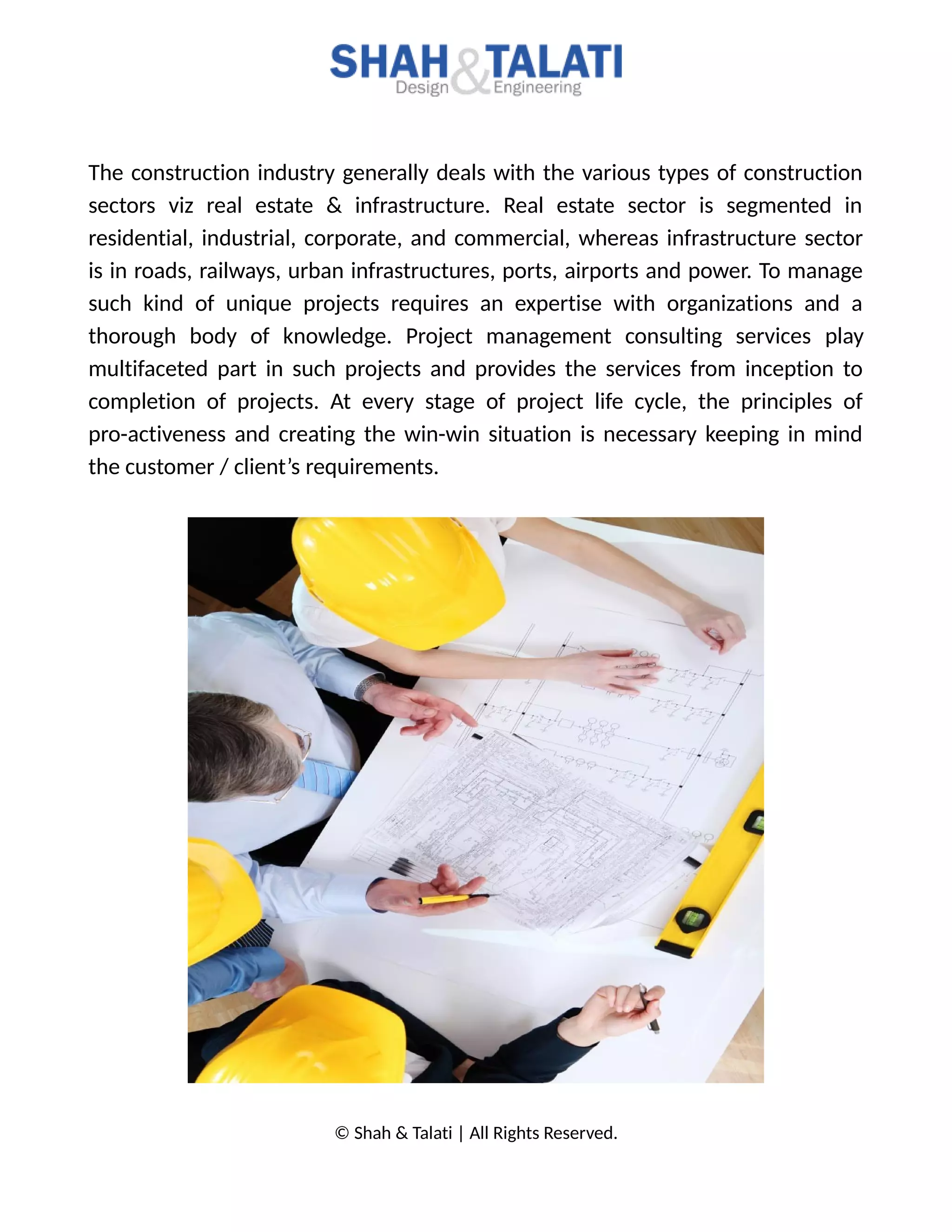 The role of project management consultants | PDF