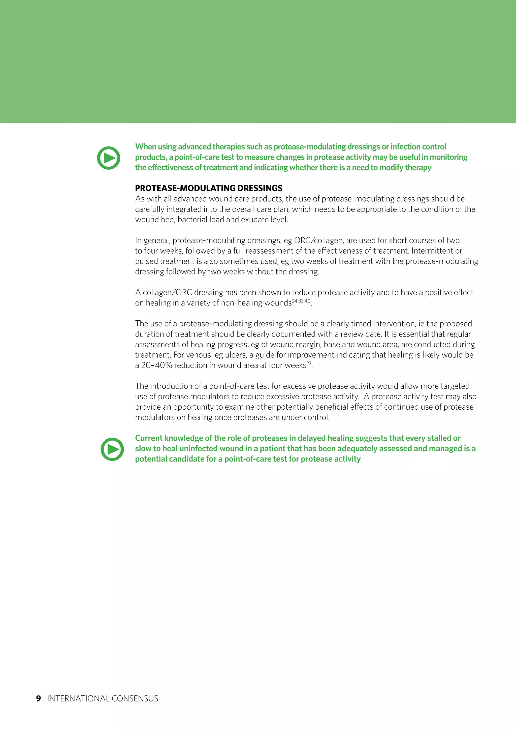 The role of proteases wound diagnostics | PDF