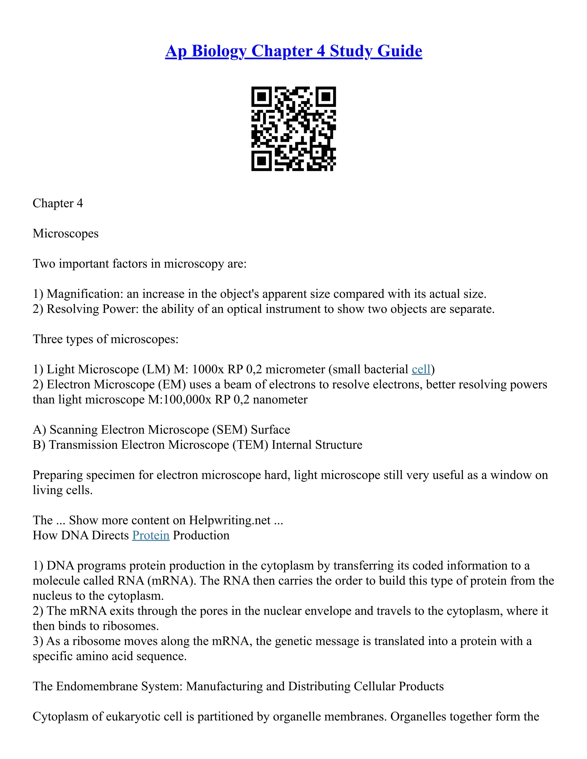 The Role Of Proteins Of Cell Membrane Transport | PDF
