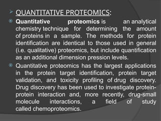 The Role Of Proteomics In Drug Discovery And Development (1).pptx