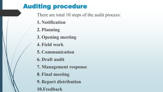The Role of Regulatory GMP Audit in Pharmaceutical Companies. | PDF