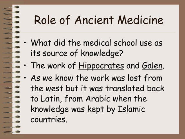 The Role Of Religion In Medieval Medicine 1 | PPT | Christianity ...