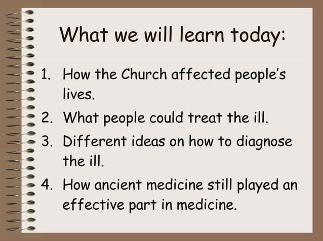 The Role Of Religion In Medieval Medicine 1 | PPT | Christianity ...