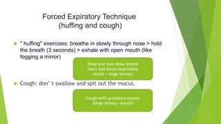 The role of respiratory physiotherapy in surgery | PPT