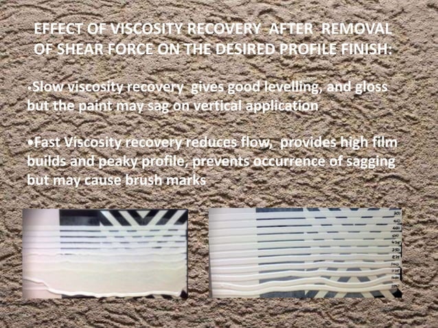 The role of rheology modifiers in texture coatings | PPTX | Chemistry ...