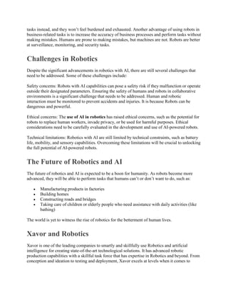 The Role of Robotics and AI in Changing the Technological Landscape.docx