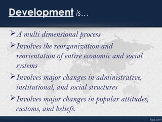 The role of science and technology in development | PPT