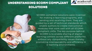 The Role Of SCORM-Compliant Solutions In Modern Education.pptx
