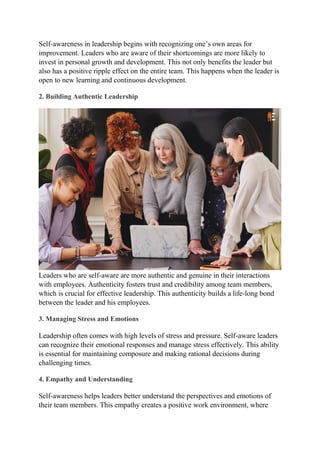 The Role of Self-Awareness in Leadership Development | The Entrepreneur ...