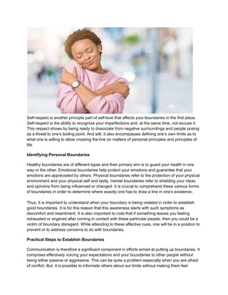 The Role of Self-Love in Setting Healthy Boundaries_ Protecting Your ...