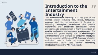 The Role of Service Marketing in the Entertainment Industry.pptx