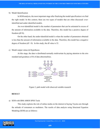 THE ROLE OF SOCIAL MEDIA ON BUYING INTEREST OF THE CUNSUMER THROUGH ...