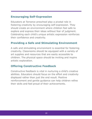 Cultivating Social Skills and Creative Expression at Torrance Preschool ...