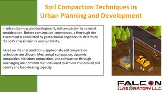 The Role of Soil Compaction in Urban Development and Infrastructure ...