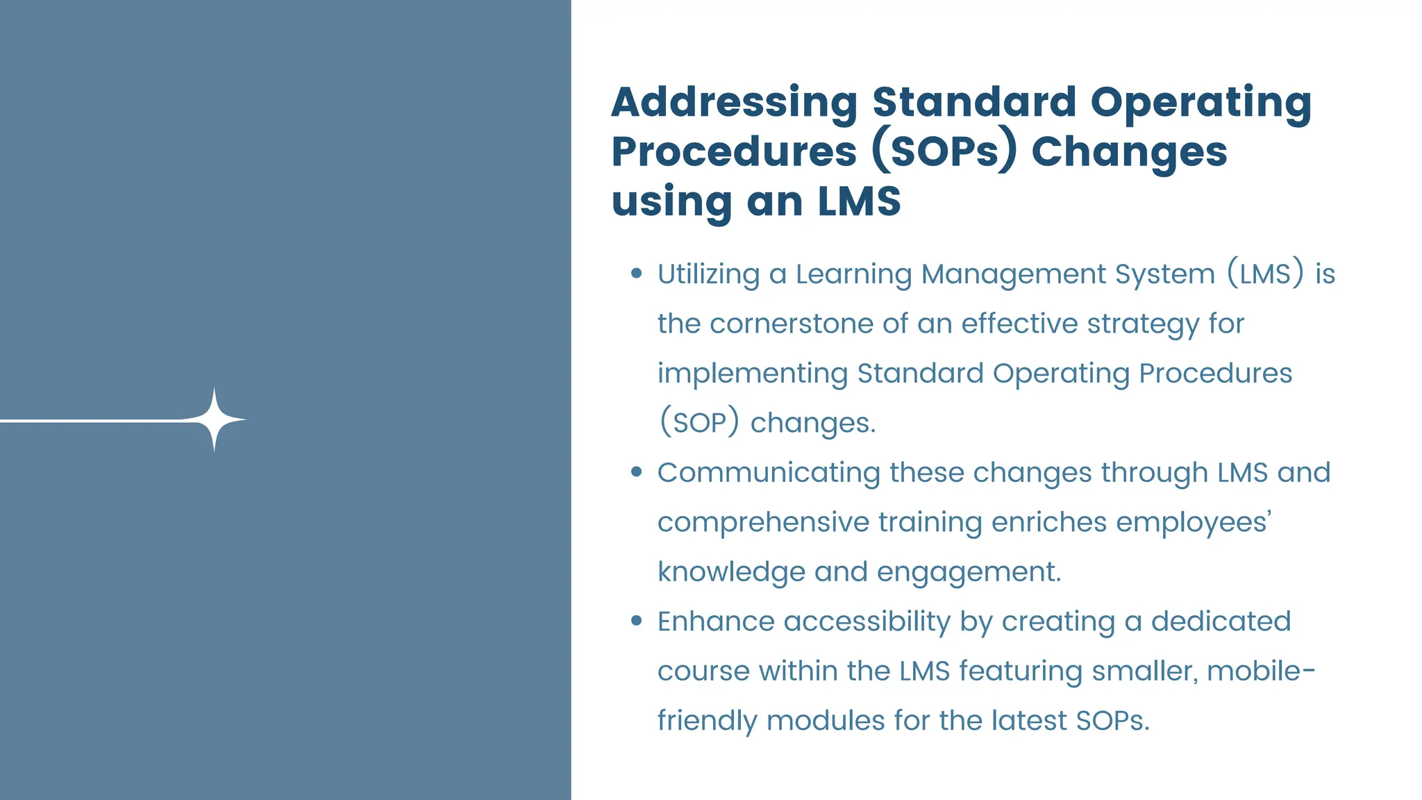 The Role of SOP in LMS- Elevating Business Performance | PPT