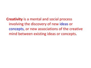 The Role Of Spirituality In Creativityby Manvi | PPT