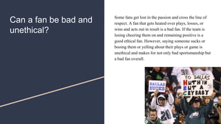 Importance of Sportsmanship | PPT