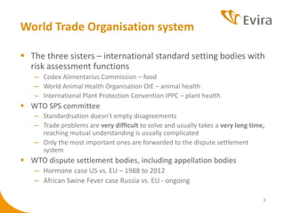 Role of sanitary and phytosanitary measures in trade | PDF