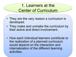 The role of stakeholders in curriculum implementation | PPTX
