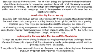 The Role Of Startups In Economic Growth.pptx