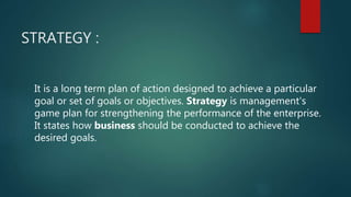 The role of strategic direction in organizational design | PPTX