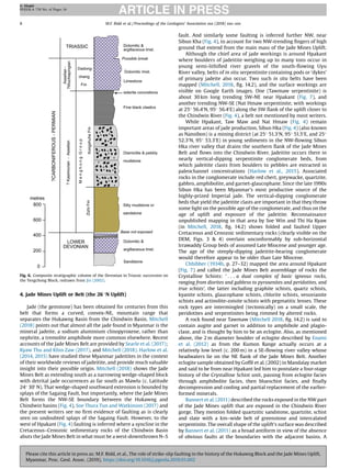 The Role of Strike Slip Faulting in the History of the Hukawng Block ...