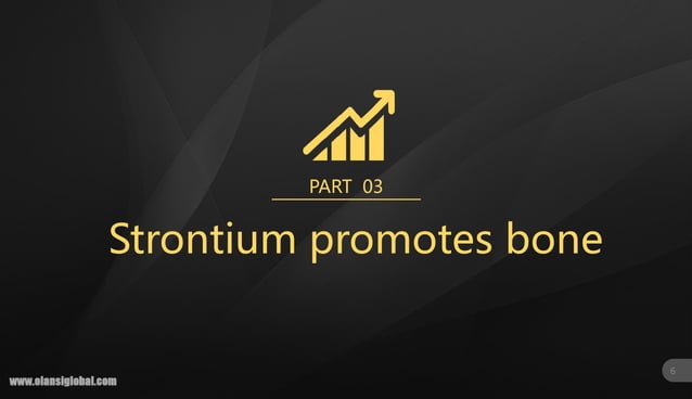 The role of strontium on the human body | PPT