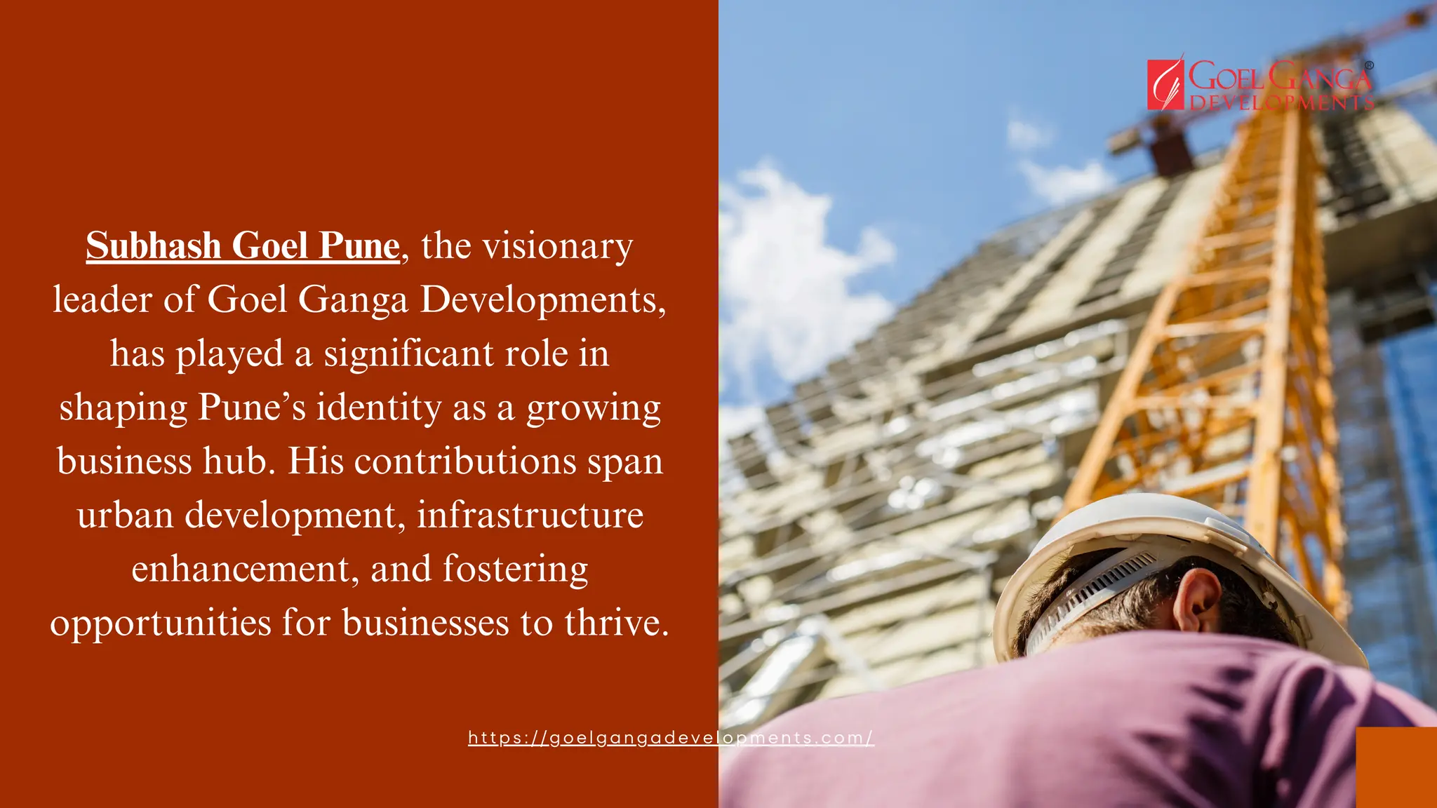 The Role of Subhash Goel Pune in Promoting Pune as a Business Hub | PPT